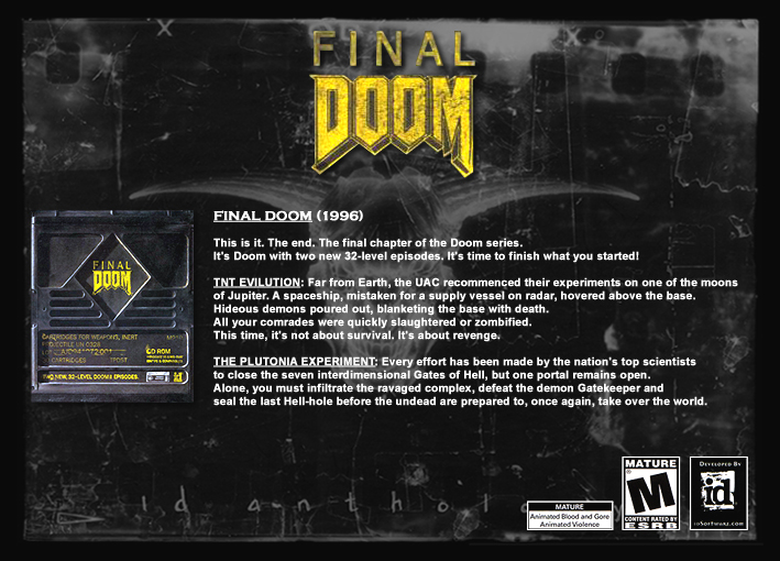 Final Doom [1996 Video Game] - buysinternet